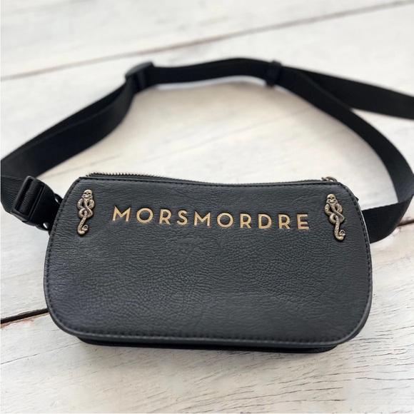 Loungefly | Bags | Loungefly Harry Potter Black Morsmordre Belt Bag ...
